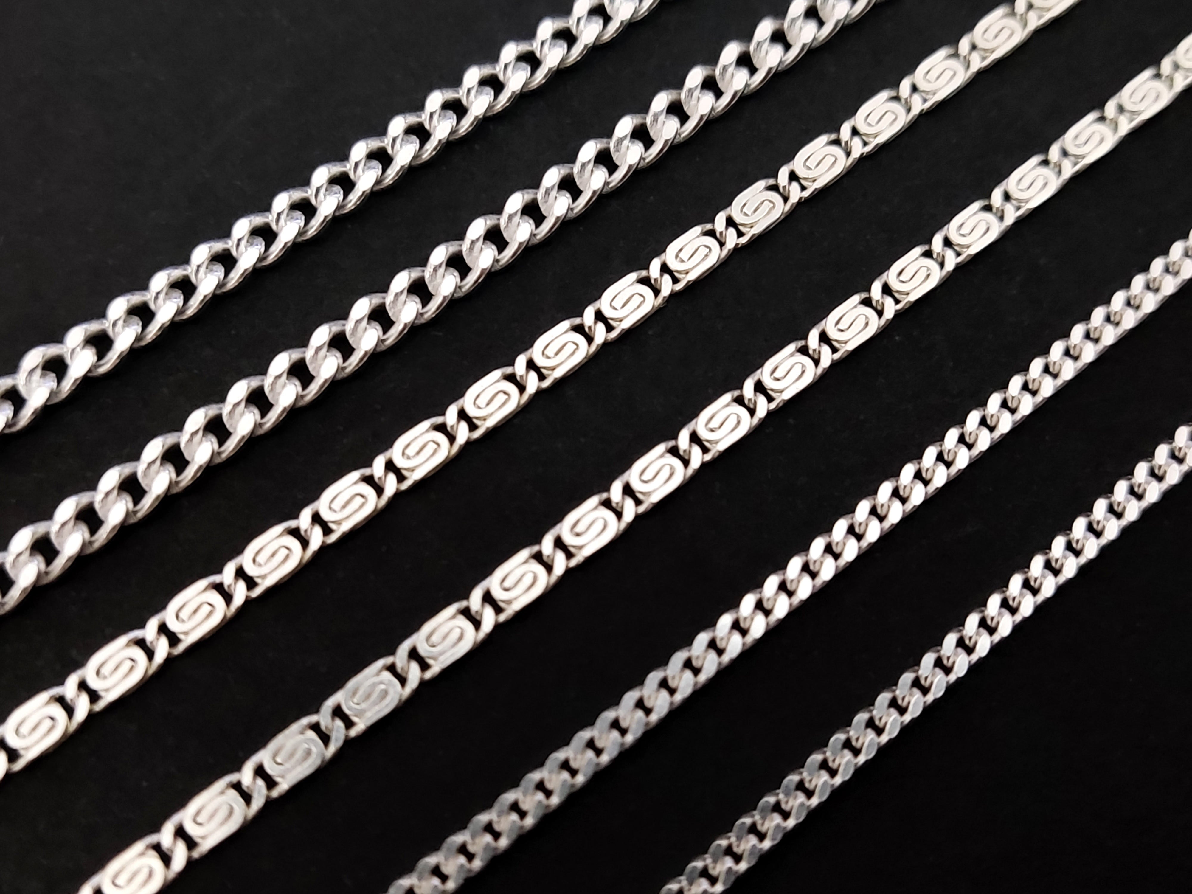 Silver Chains | Chains Bracelets Anklets | Sirioti Jewelry